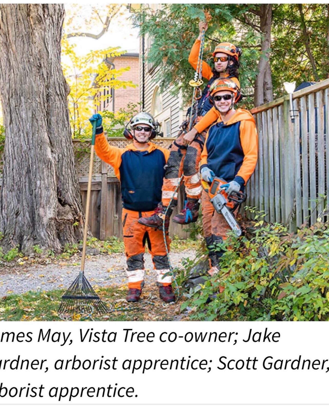 About Us: Meet our Team • Vista Tree Management